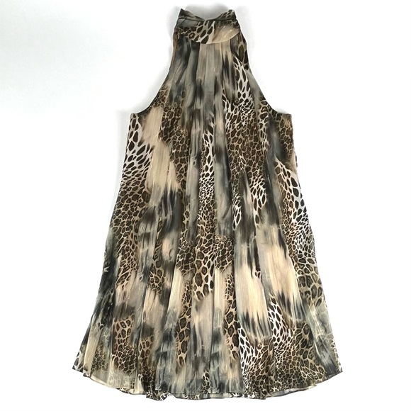 Joseph Ribkoff | Dresses | Joseph Ribkoff Animal Print Halter Neck ...
